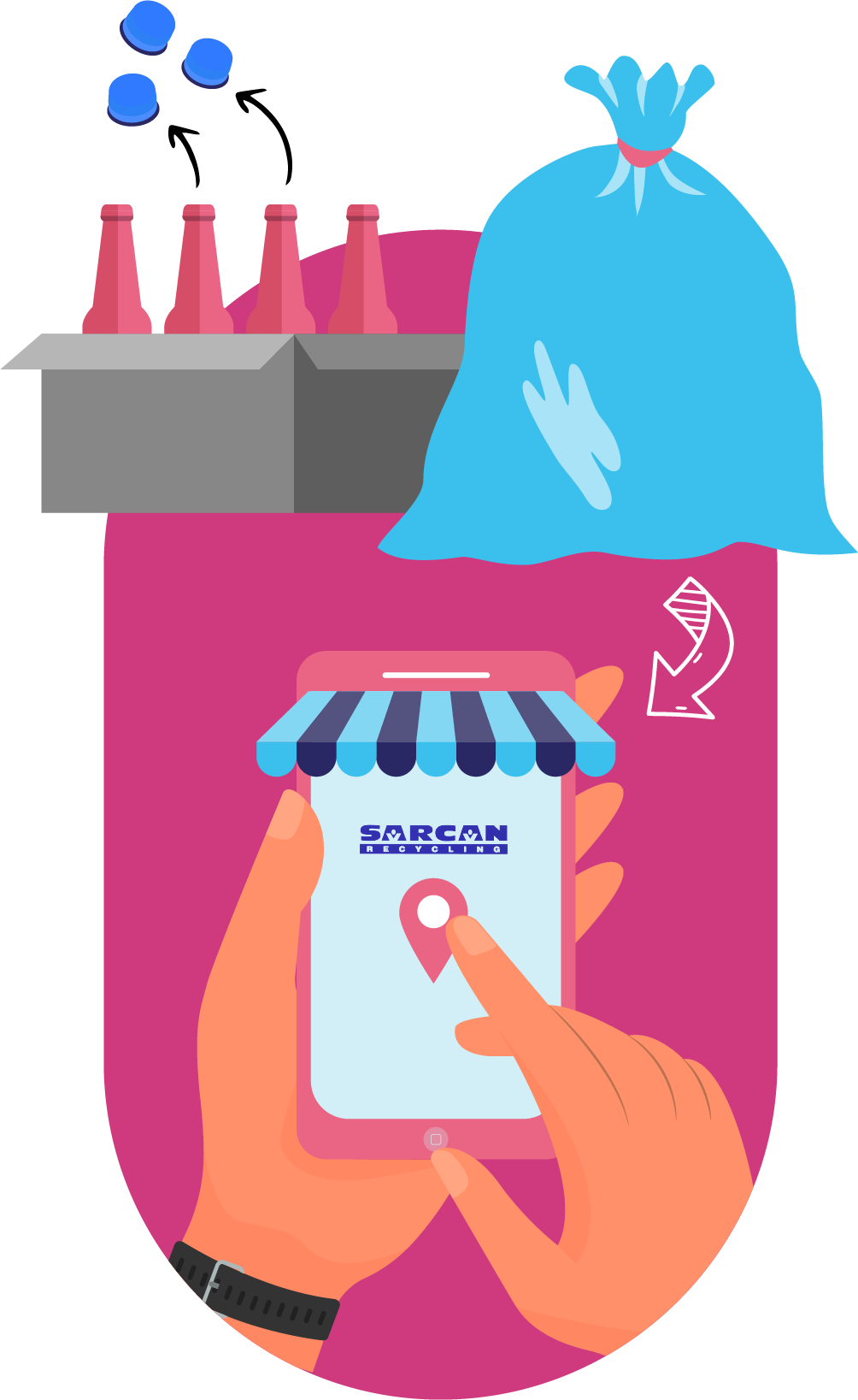 Fast Drop Services | SARCAN Recycling