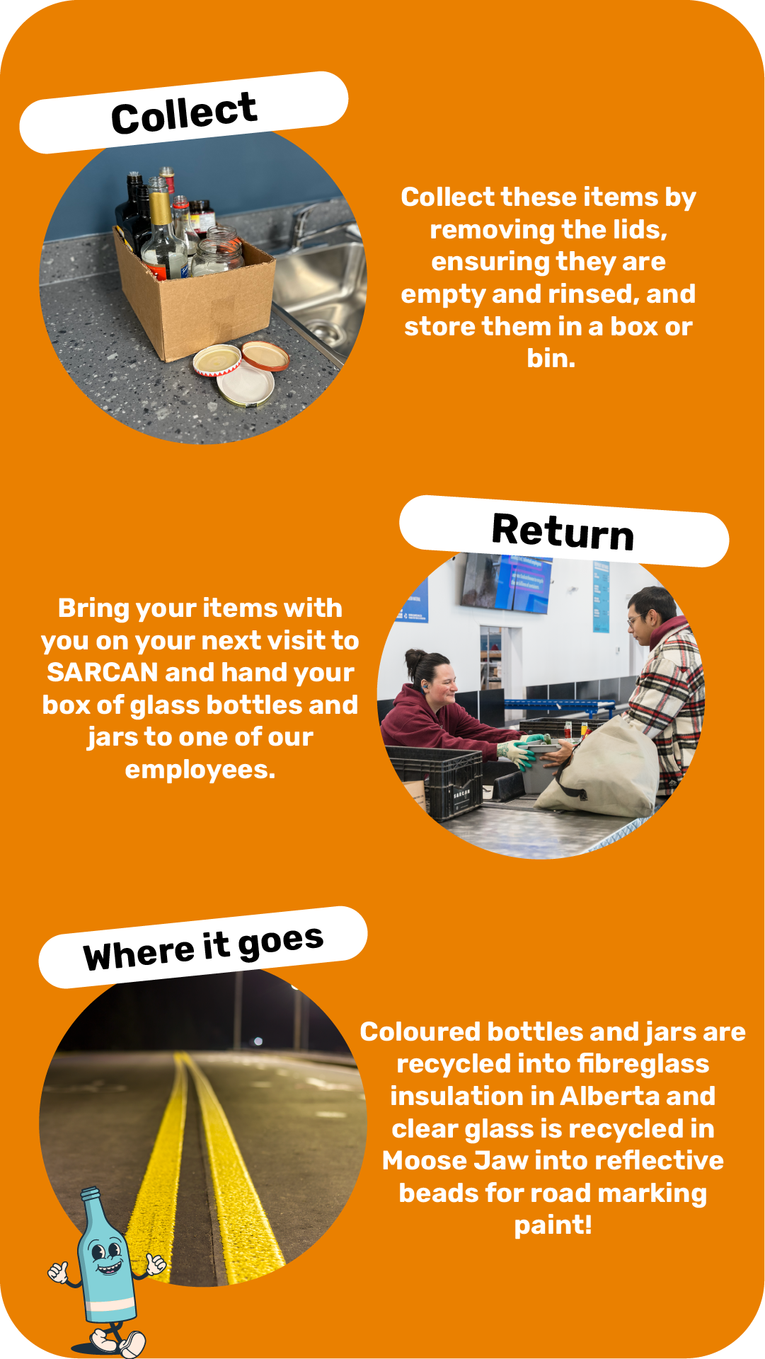 Now Accepted at SARCAN!